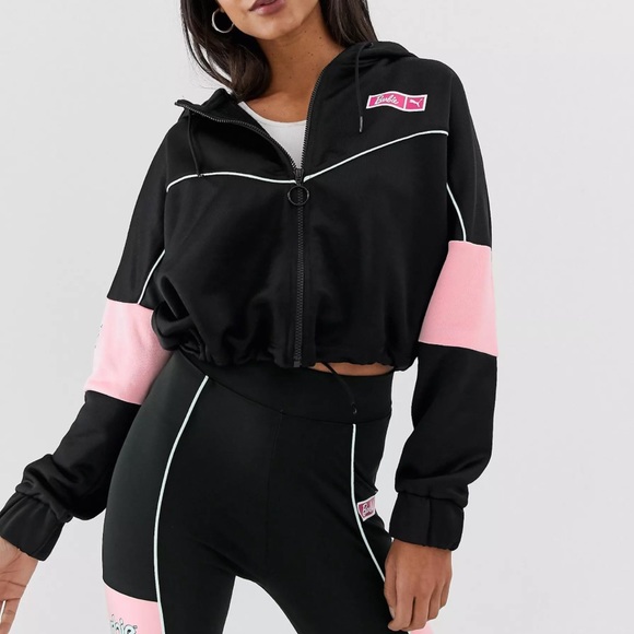 Puma | Jackets & Coats | Puma Barbie Xtg Womens Track Jacket | Poshmark